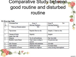 Daily routine | PPTX