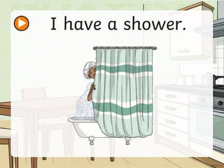 Daily routine - 1st person singular.pptx