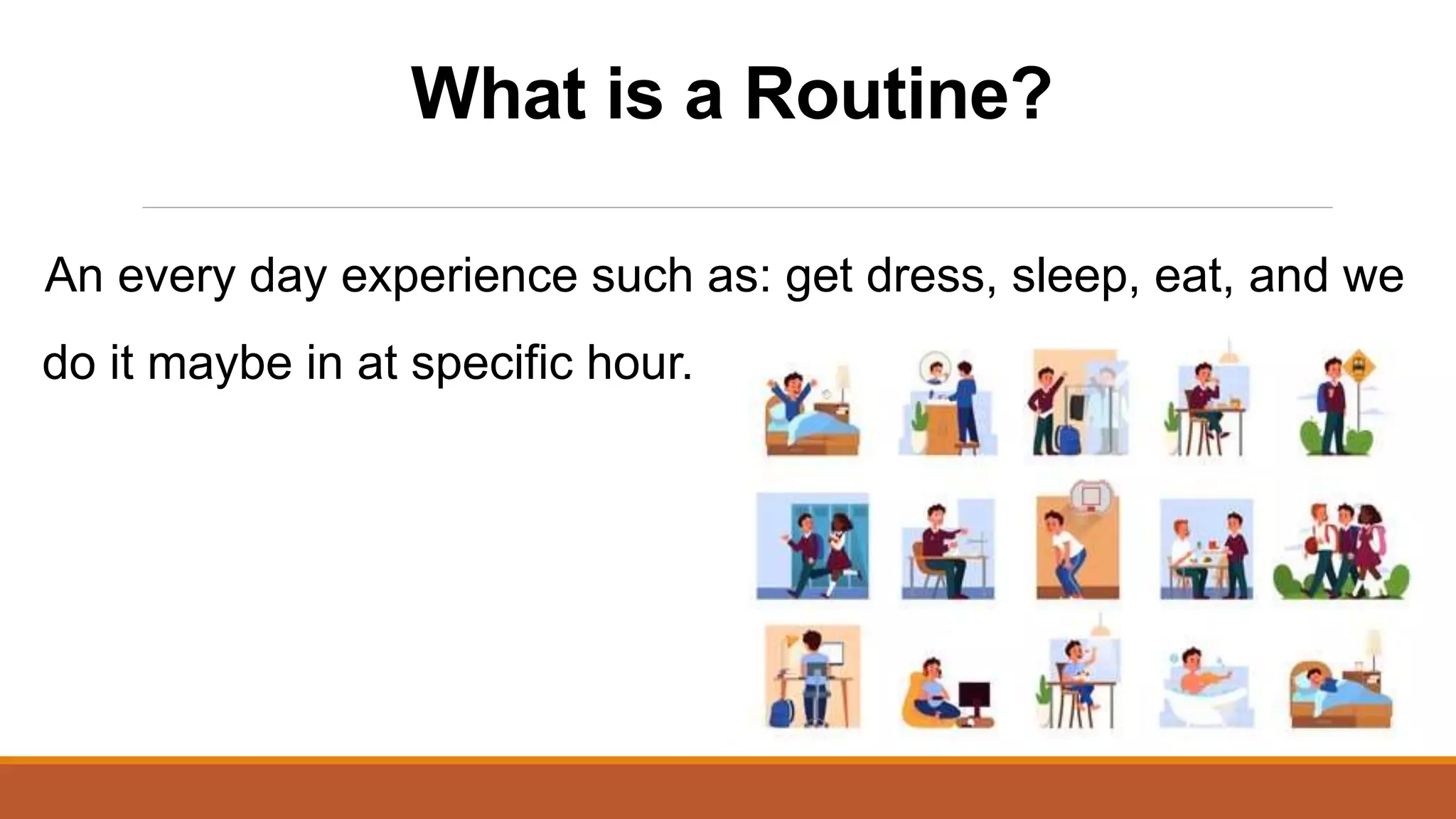 Daily Routine.ppt | Parenting Babies and Toddlers | Parenting