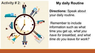 Daily Routine.ppt | Parenting Babies and Toddlers | Parenting