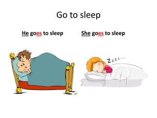 Daily routine in english para aulas de I | PPTX