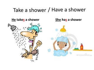 Daily routine in english para aulas de I | PPTX