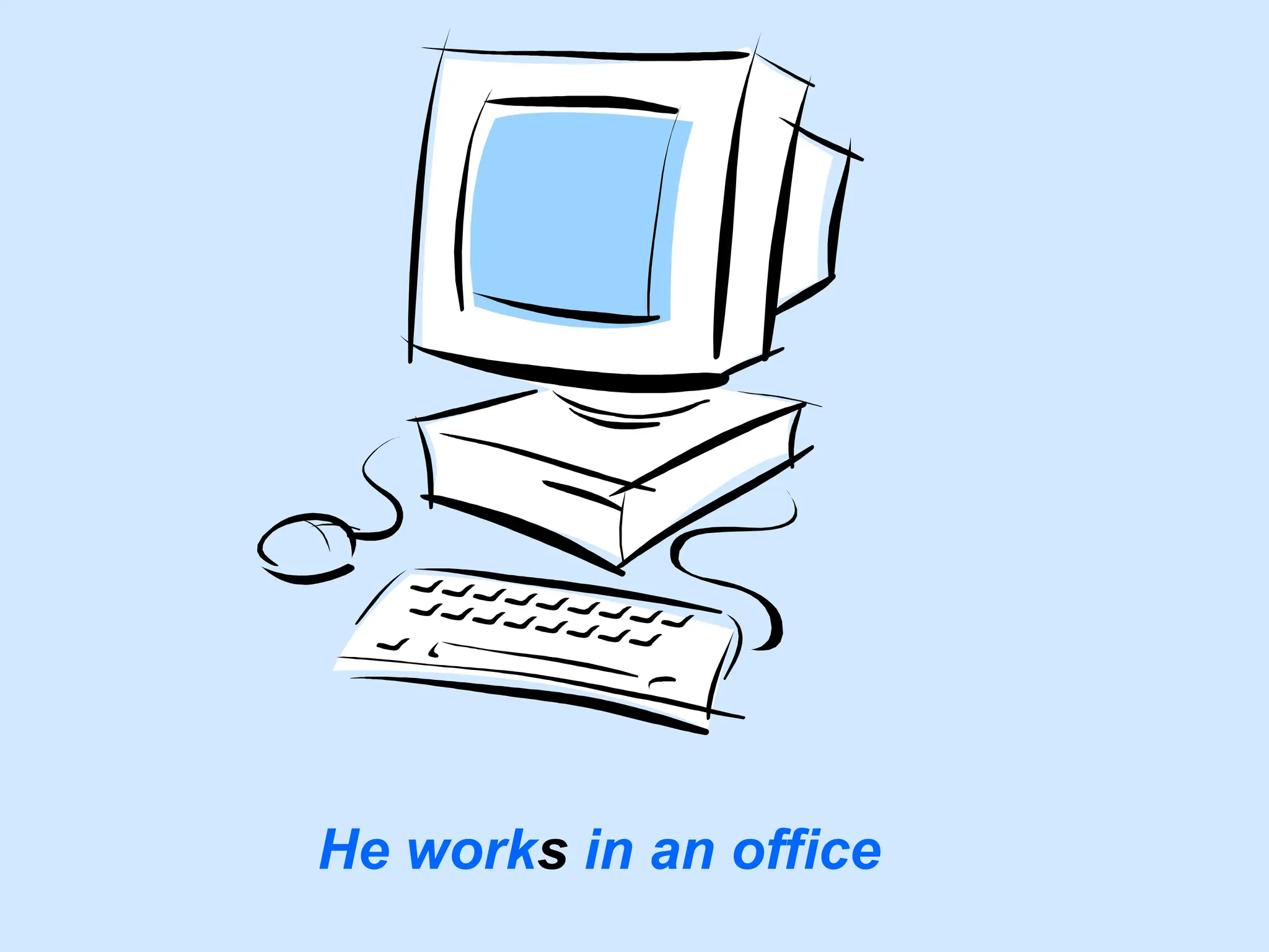 PowerPoint to teach and learn about DAILY ROUTINE.ppt