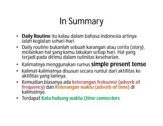 DAILY ROUTINE-TELL YOUR DAILY ROUTINE X GRADE.pdf