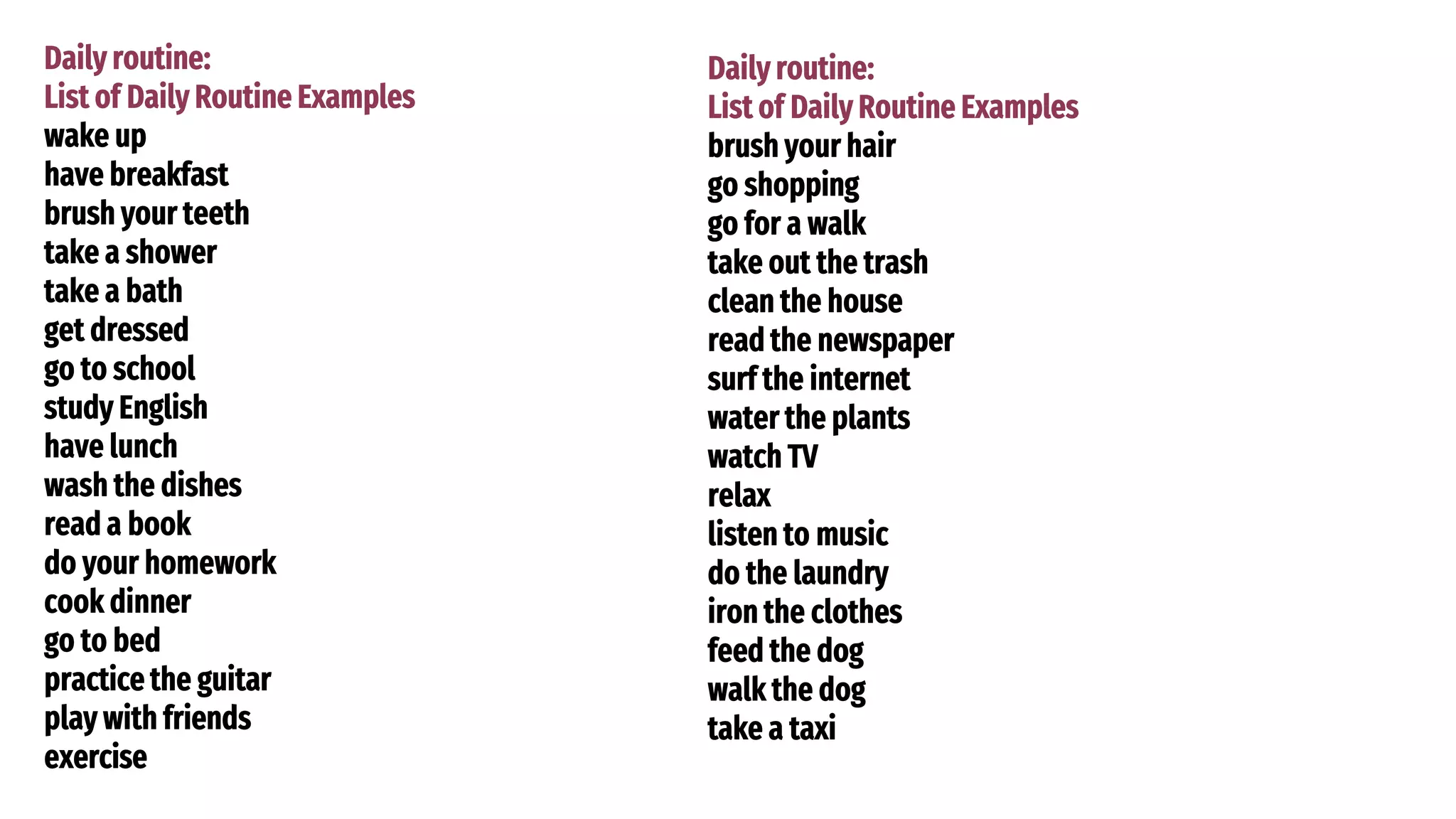 Daily Routine 5TH GRADE.pptx