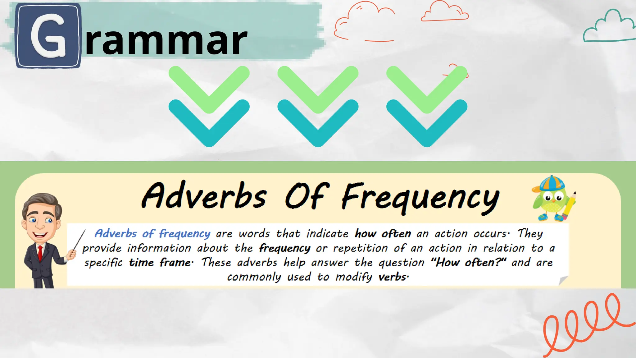 Daily routine and adverbs presentation practice | PPTX