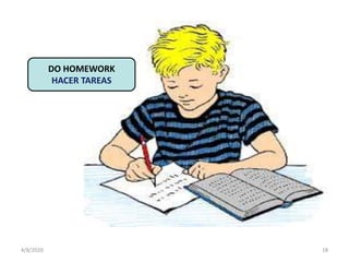 Daily Routine Common Verbs | PPT