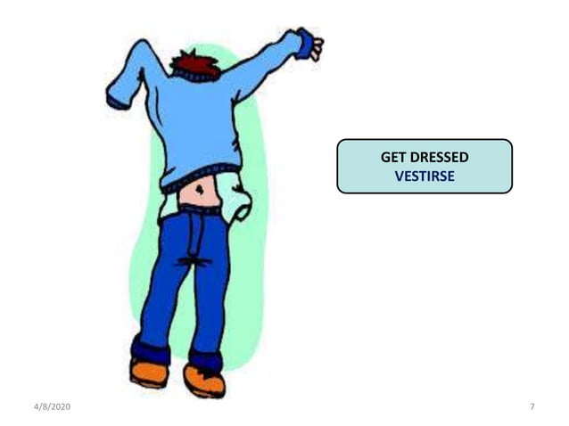 Daily Routine Common Verbs | PPT