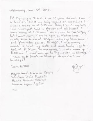 702 DAILY ROUTINE DICTATION. | PDF