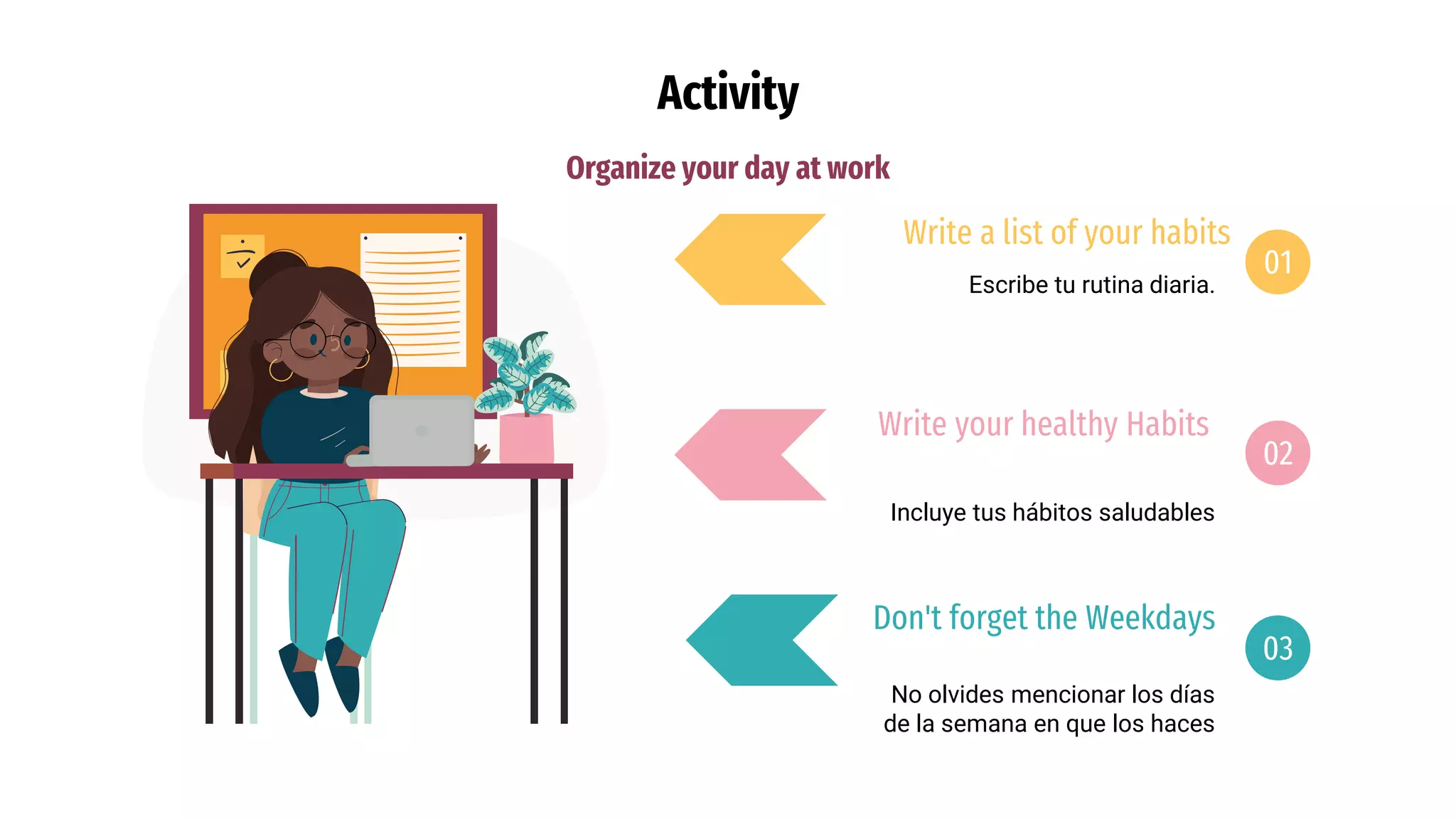 Daily routine infographics by slidesgo | PPTX