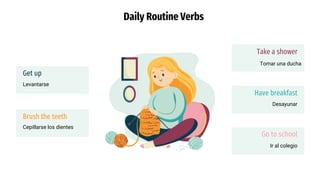 Daily routine infographics by slidesgo | PPTX