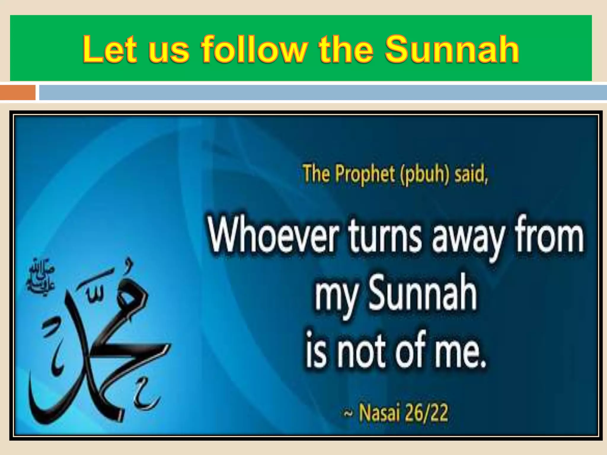 Daily routine of prophet mohammad | PPTX