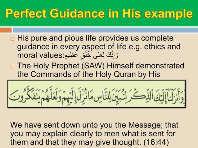 Daily routine of prophet mohammad | PPTX | Islam | Religion & Spirituality