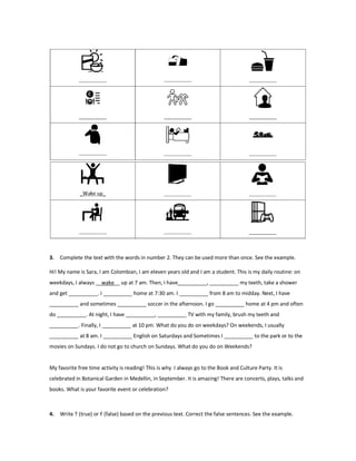DAILY ROUTINE PROJECT | PDF