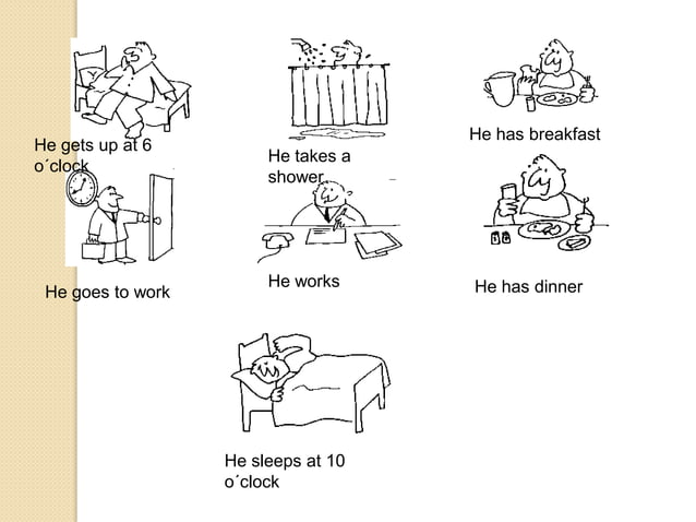 Daily routines | PPTX