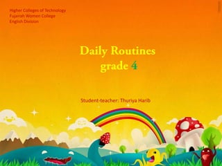 Daily routines | PPT