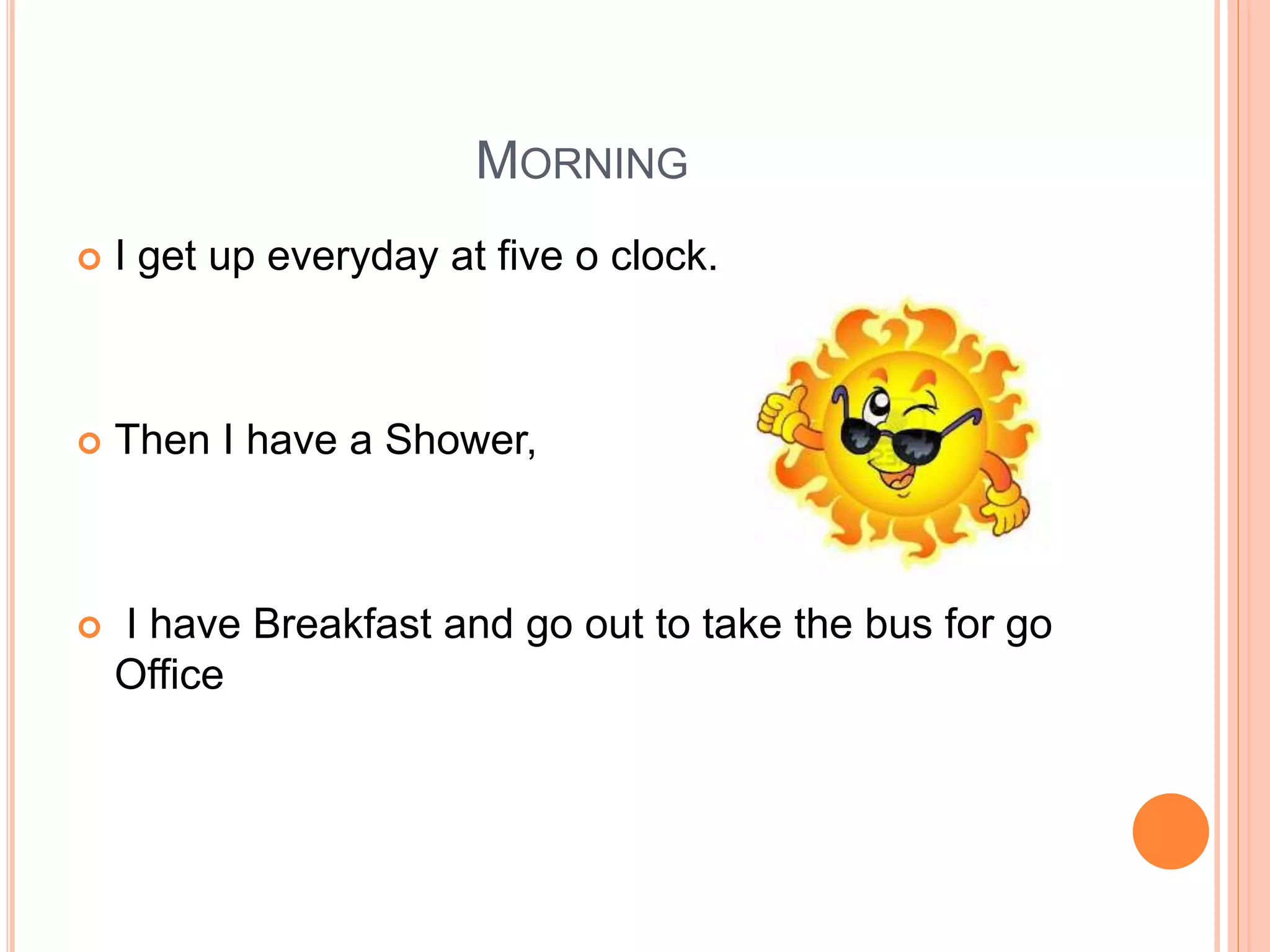 Daily routines | PPTX