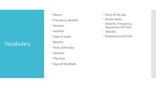 Daily routines | PPTX