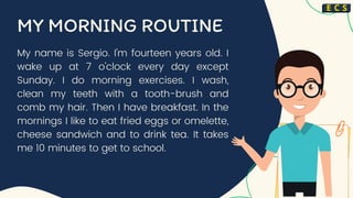DAILY ROUTINES | PPT