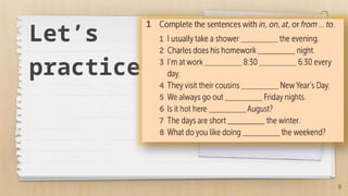 DAILY ROUTINES AND PREPOSITIONS OF TIME.pptx