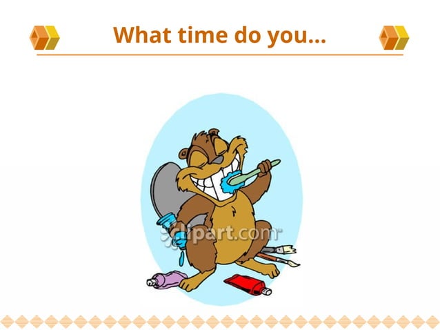 Daily Routines basic vocabulary for begginers | PPT