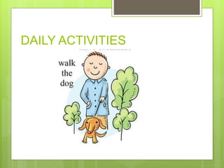 Daily routines time | PPTX