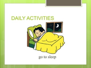 Daily routines time | PPTX