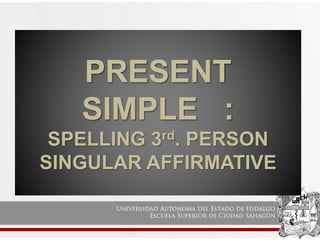 Daily Routines in english in present sim | PPTX