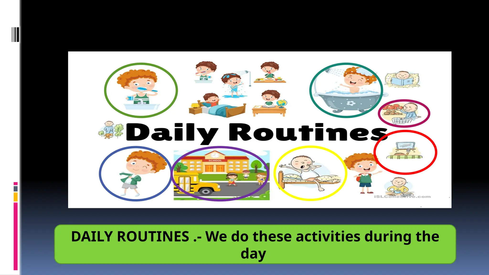 DAILY ROUTINES 5TO SEC - basic english - secondary | PPT