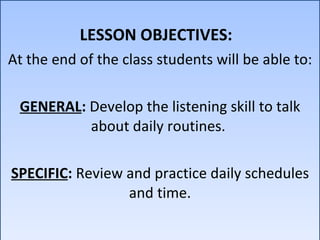 Daily routinesgood | PPT