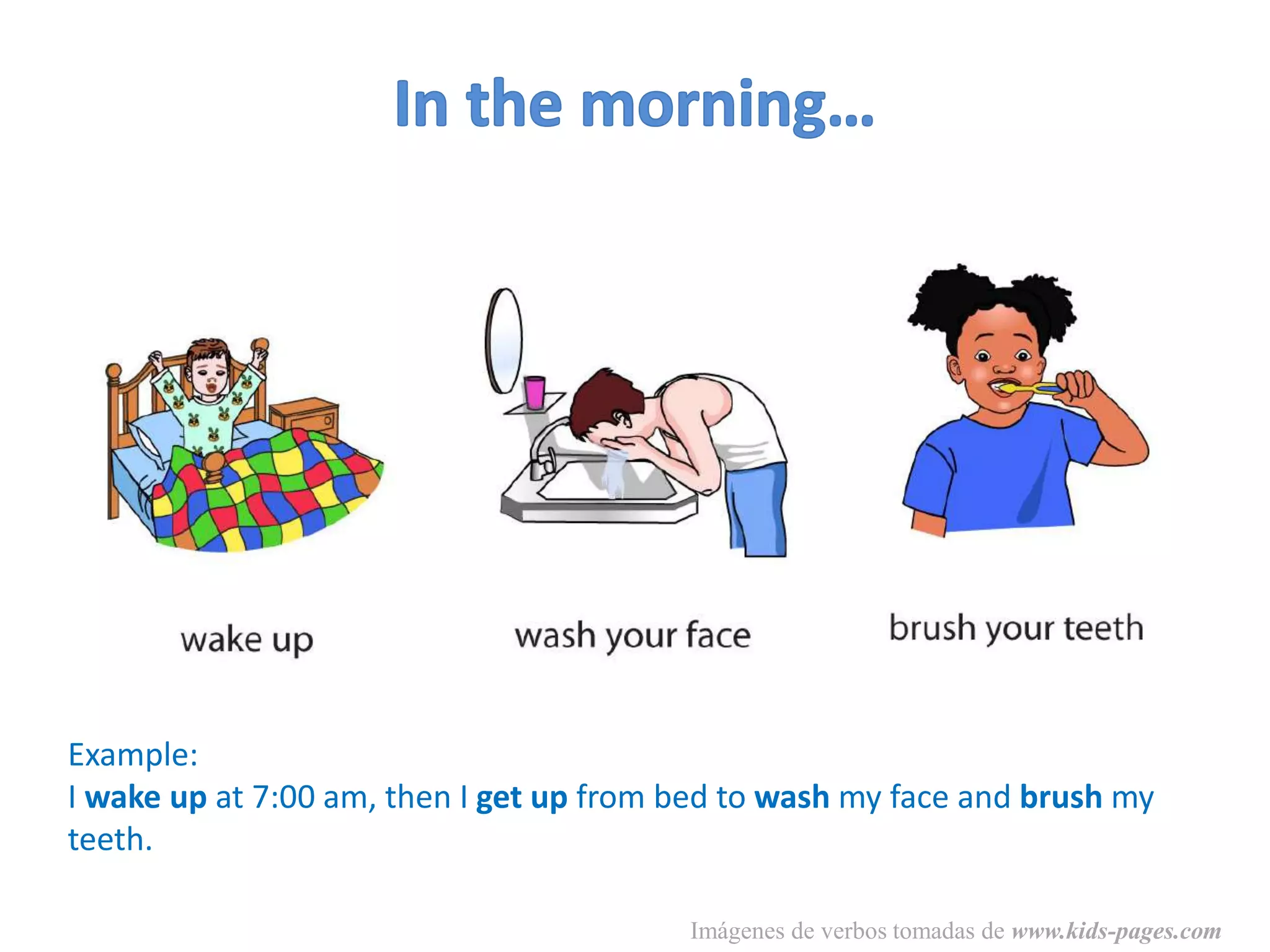Daily Routines | PPTX