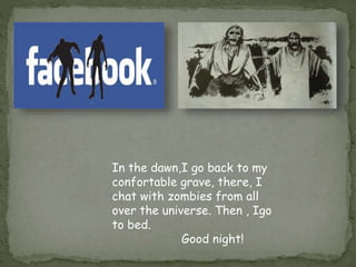 Daily routines of a zombie | PPTX