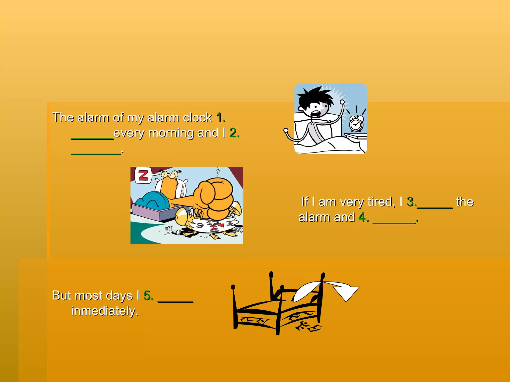 Daily routines slide share | PPT