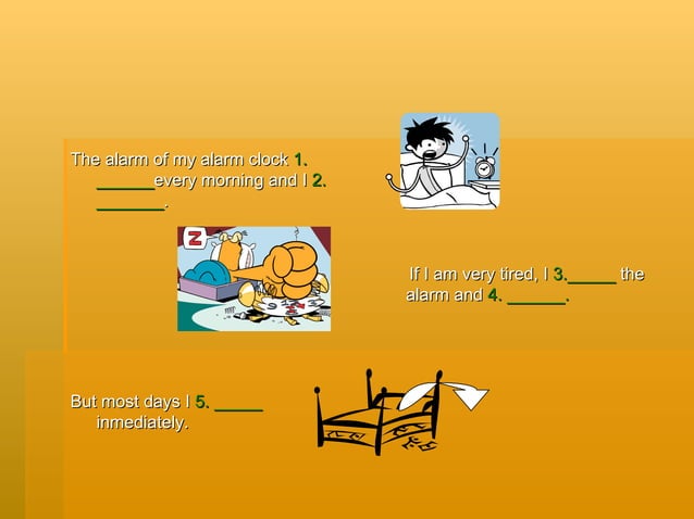 Daily routines slide share | PPT