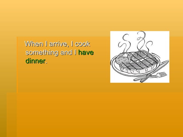 Daily routines slide share | PPT