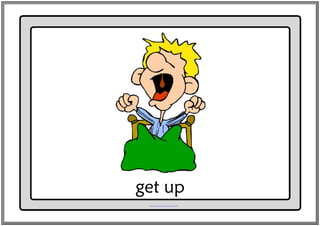 dailyroutinesvocabularyeslprintableflashcardswithwordsforkids.pptx