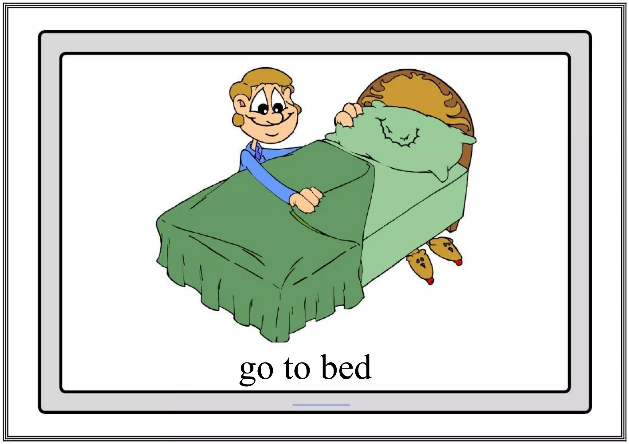 daily routines vocabulary esl printable flashcards with words for kids.pptx