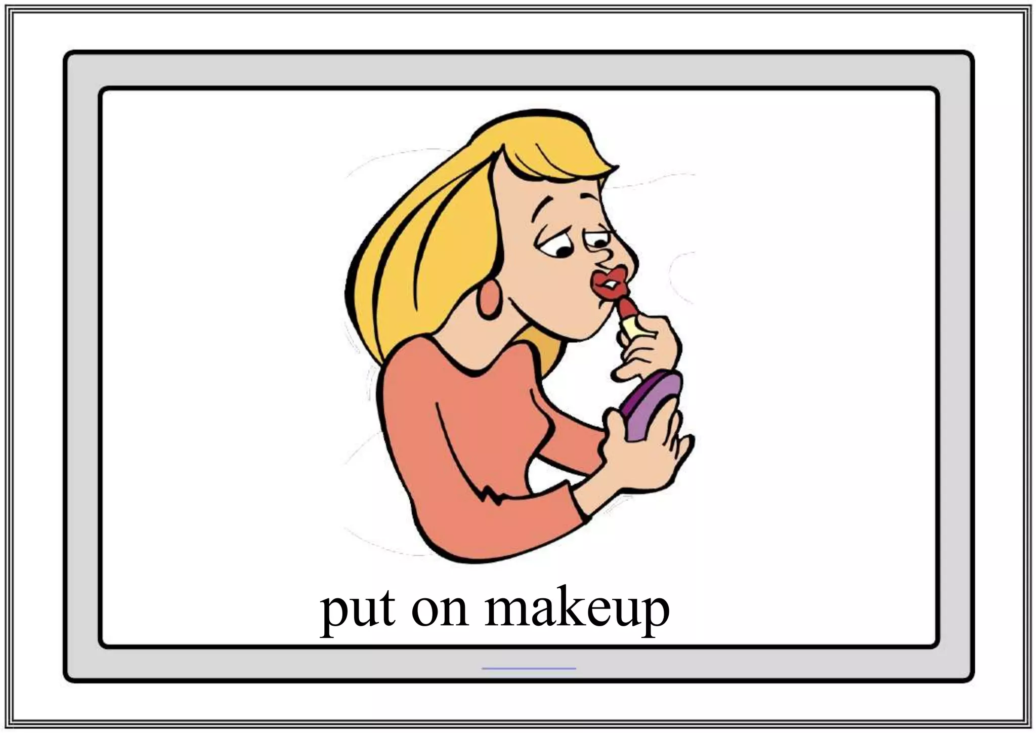 daily routines vocabulary esl printable flashcards with words for kids.pptx