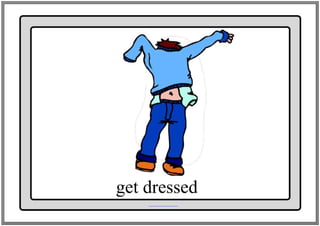 daily routines vocabulary esl printable flashcards with words for kids.pptx