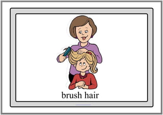 daily routines vocabulary esl printable flashcards with words for kids.pptx