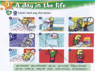 Daily routine verbs | PPT