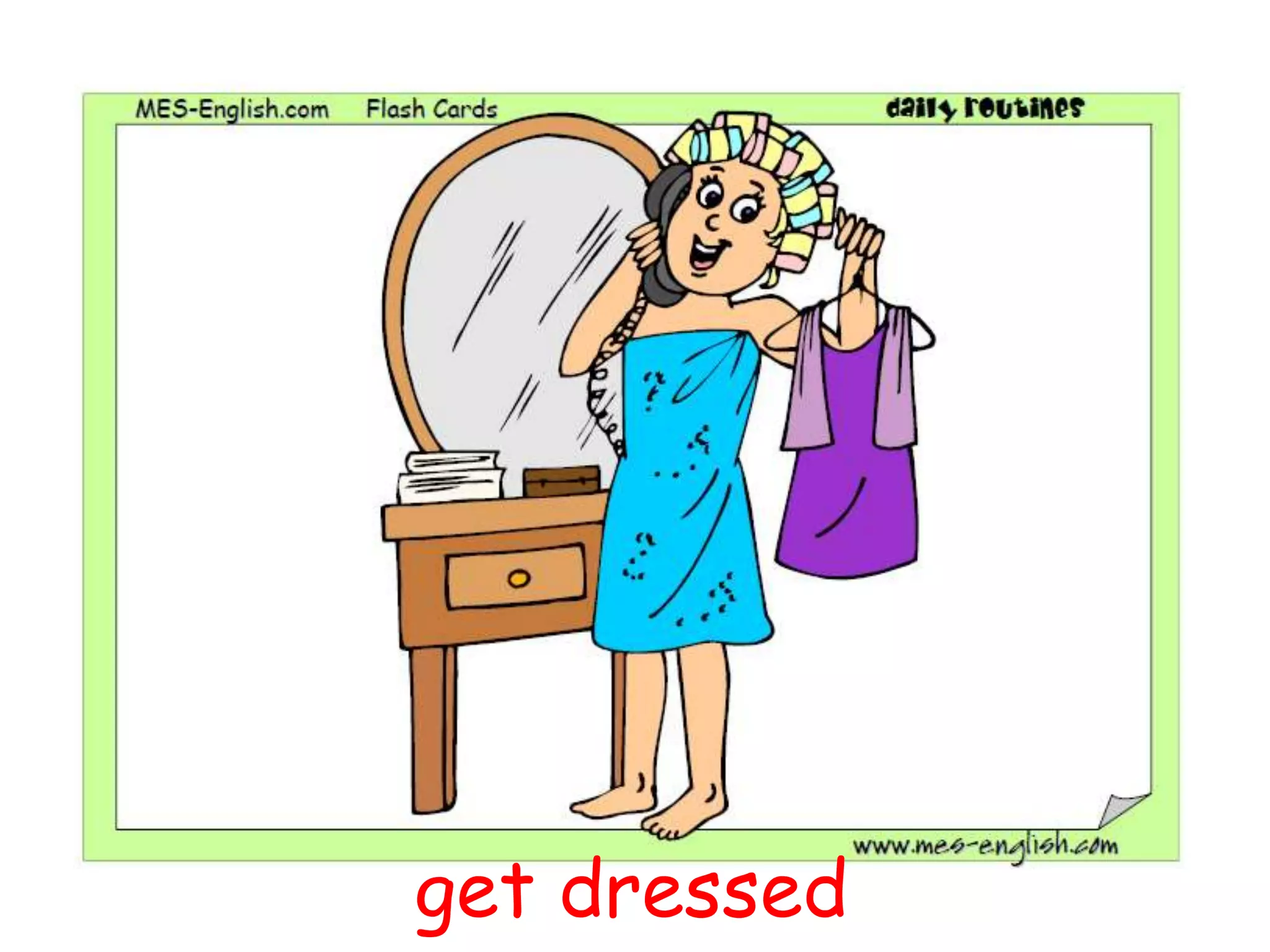 DAILY ROUTINE VERBS.ppt
