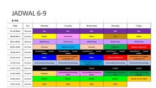 DAILY SCHEDULE DAILY SCHEDULE DAILY SCHEDULE | PPT