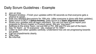 Agile Network India | Daily Scrum Anti-Patterns | Priya Kaushal | PPT