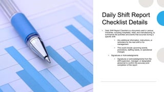 Daily Shift Report Checklist eAuditor Audits & Inspections.pptx