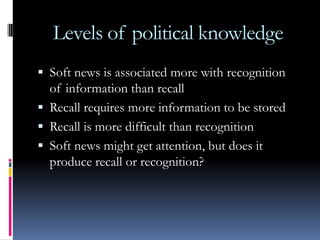 Daily Show and Political Knowledge | PPTX