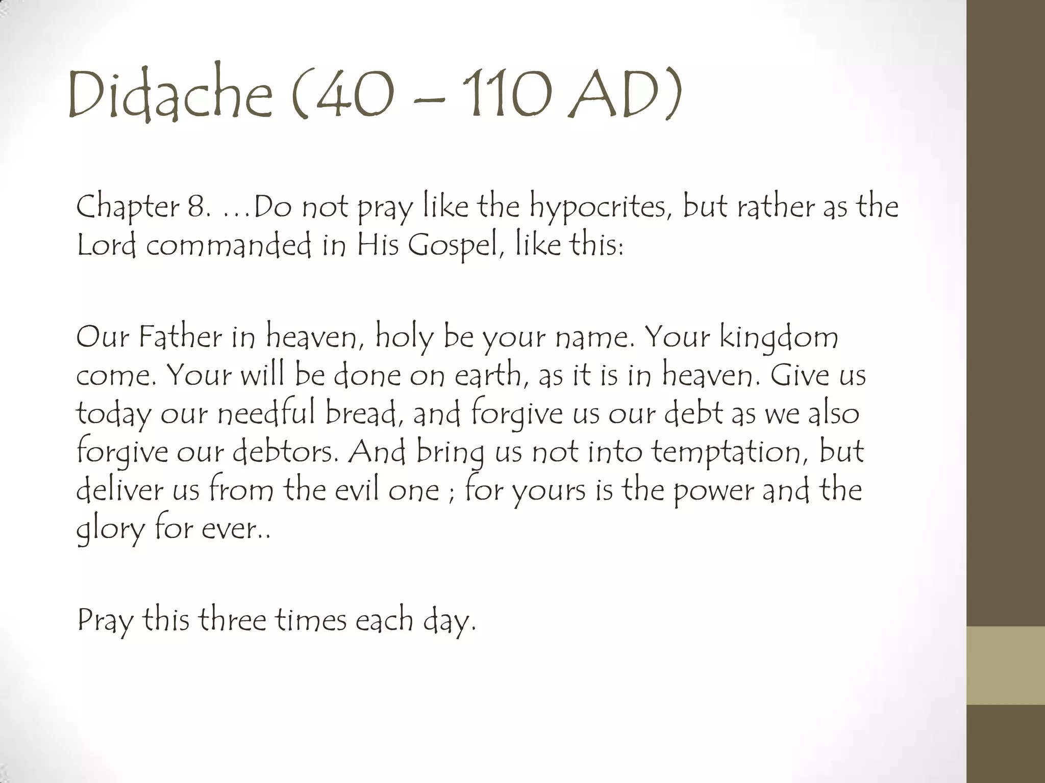 Daily spiritual practice | PPTX