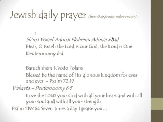Daily spiritual practice | PPTX