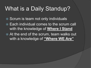 Daily standup | PPTX