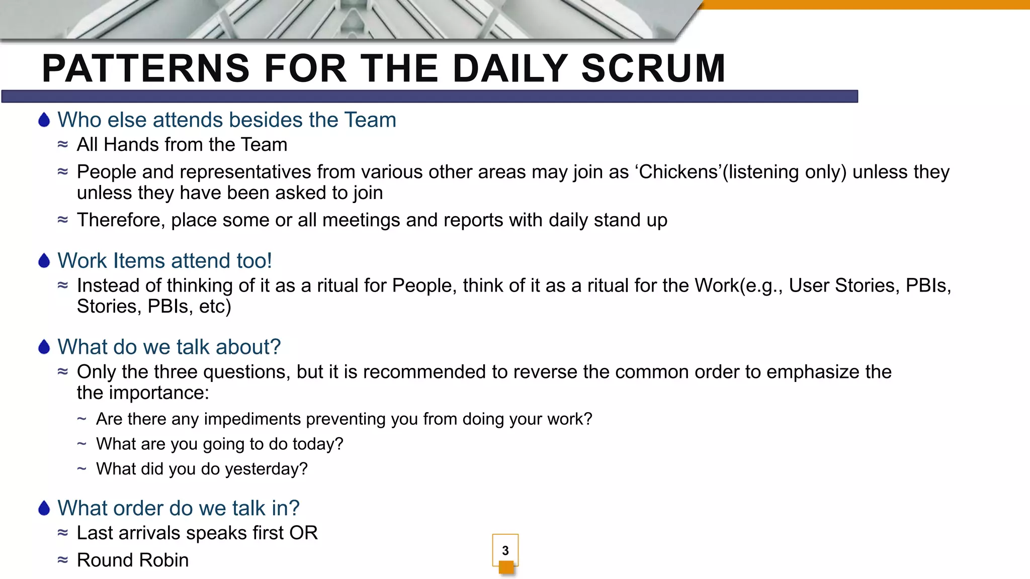 Daily standups | PPTX